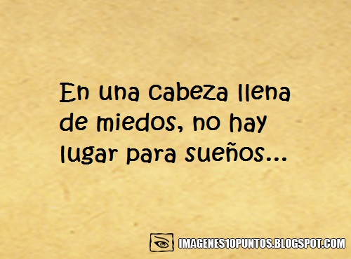 Frases de animo ~ Imágenes de 10