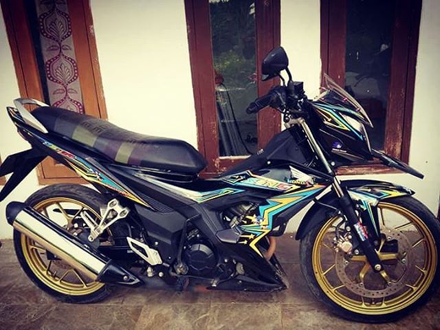54 Foto Modifikasi Honda Sonic 150R Simple Elegan Terbaru