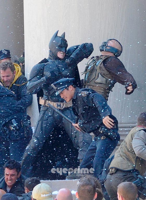 Filme fantastice: Imagini din noul 'Dark Knight Rises': Batman se bate ...