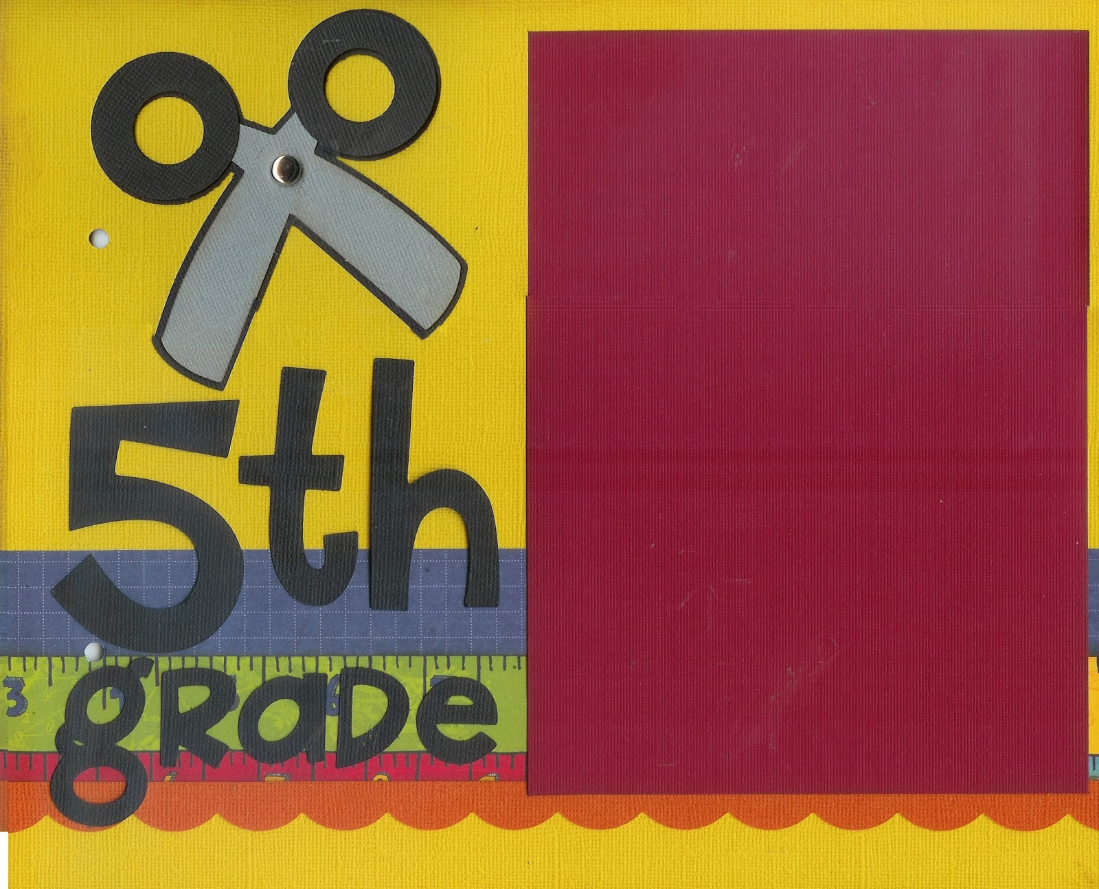 Paper Creations by Tami: School Days Album