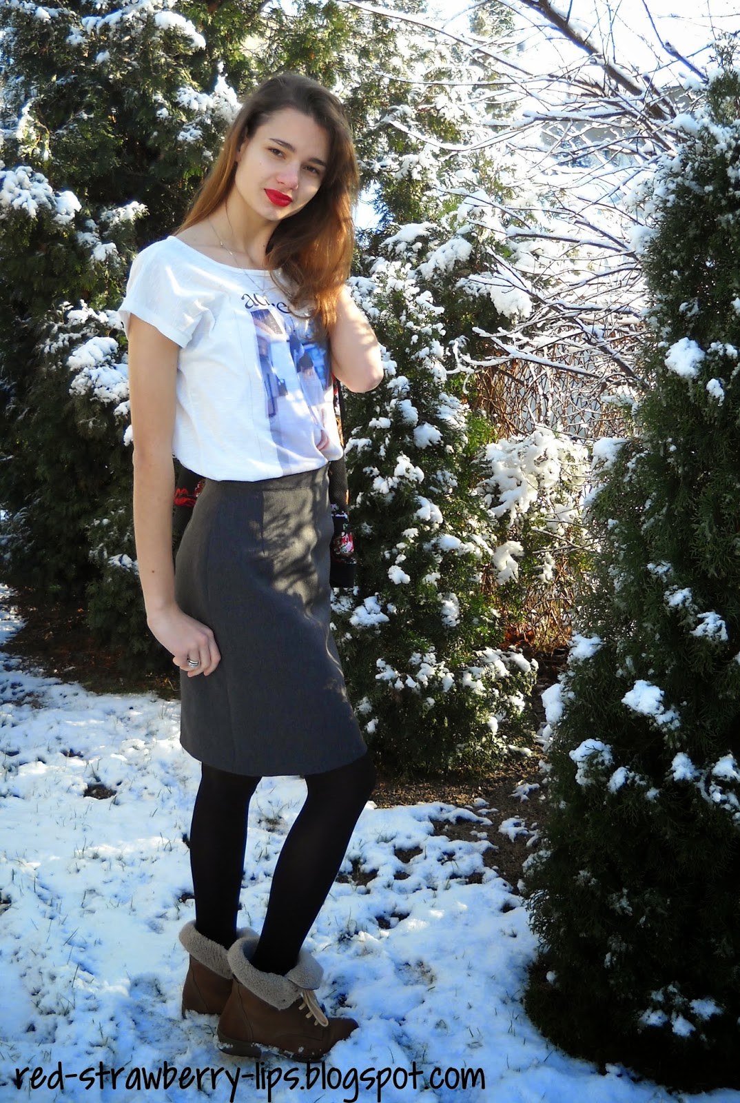 Dlaczego spódnica prosta jest trudna... | Red Strawberry Lips