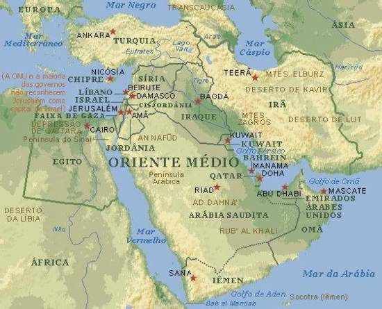 Historiando: Oriente Médio