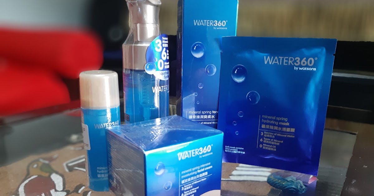Review: WATER 360 Mineral Spring Cleansing Foam by Watsons - Dian Restu ...