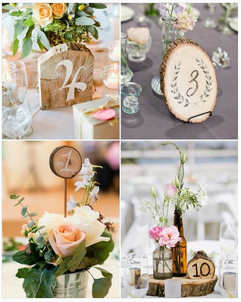 ¿Cómo hacer números de mesas para tu fiesta?