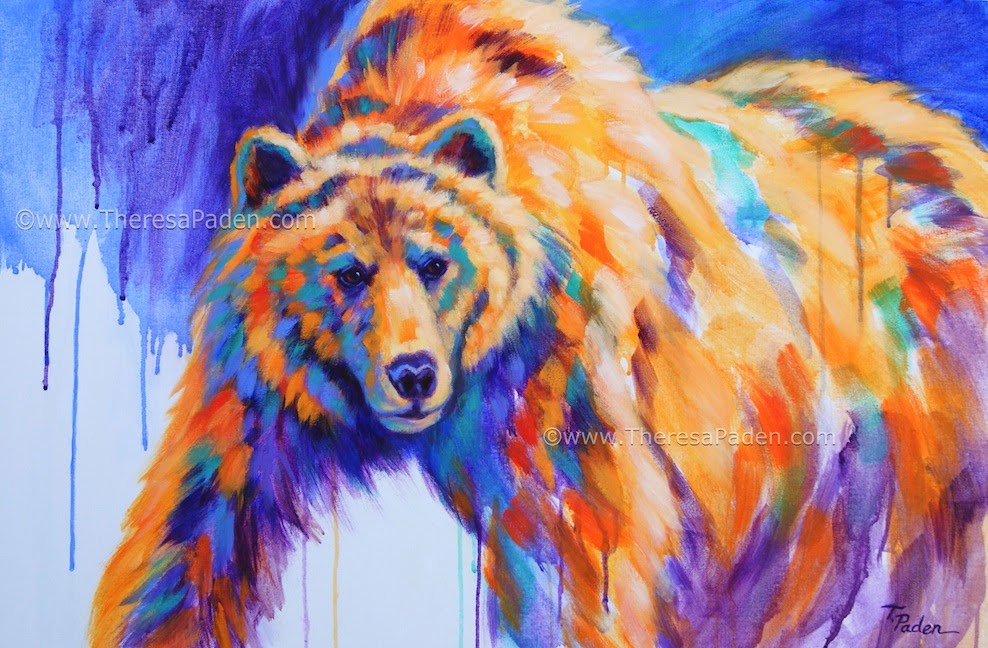 Wildlife Art of the West: Contemporary Bear Painting in Bright Colors ...