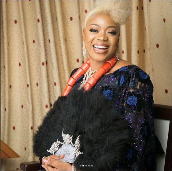 Photos from the traditional wedding of filmmaker, Chineze Anyaene and ...