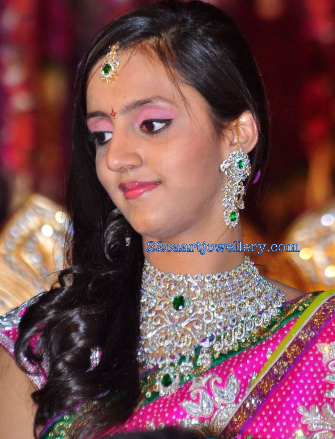 Laxmi Pranathi(Jr Ntr Wife) Diamond Jewellery - Jewellery Designs