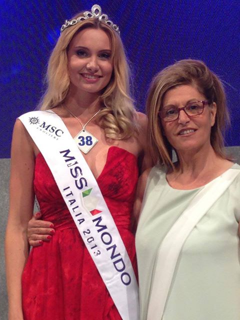 Amy Willerton: Sarah Baderna - Miss World Italy 2013