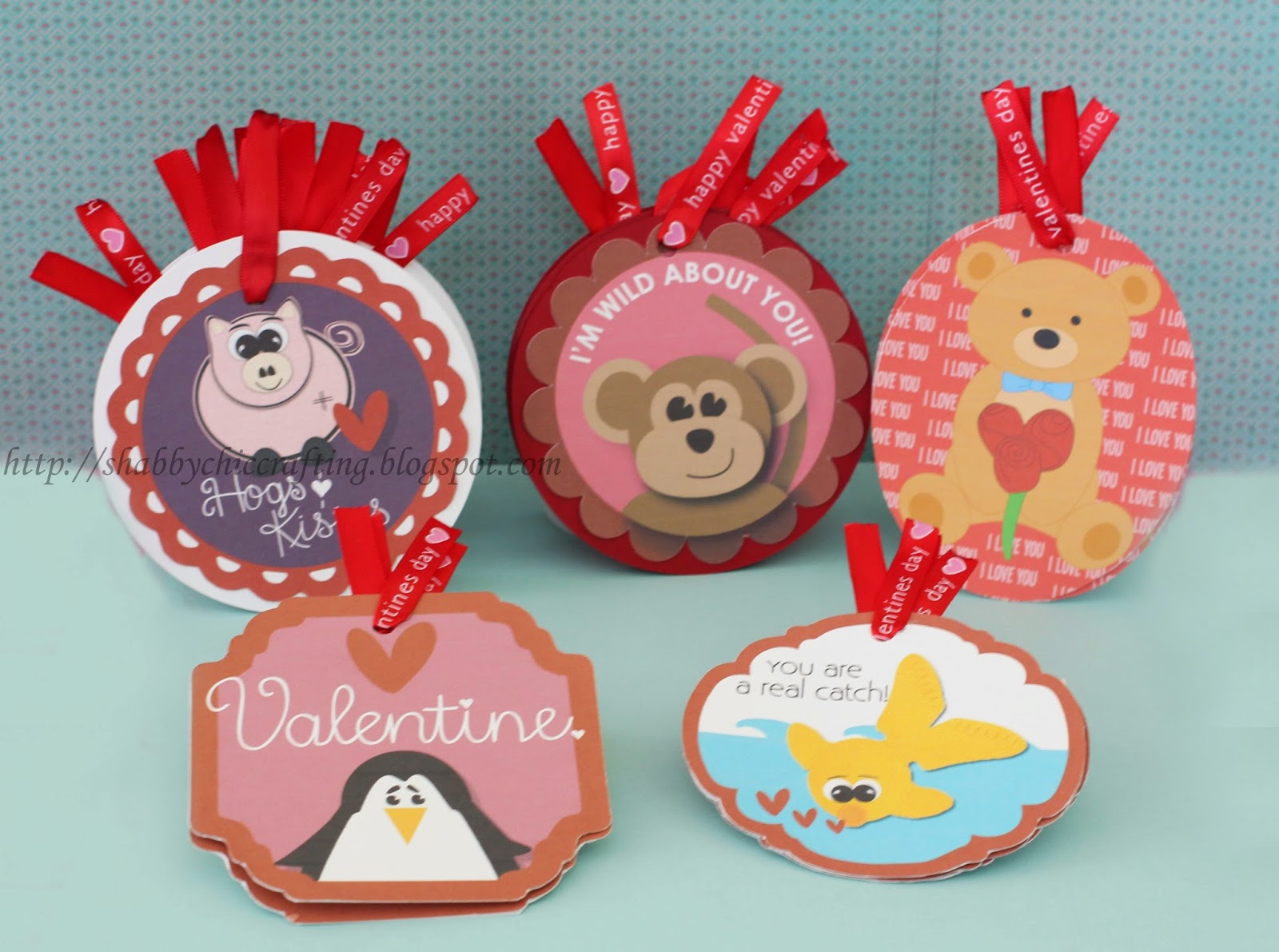 Shabby Chic Crafting: Valentine's Day Tags for the Classroom