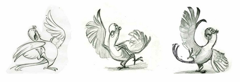 Art Models: Rio (2011) - Character Design