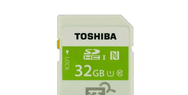 Toshiba to Launch First NFC Enabled SD Memory Card
