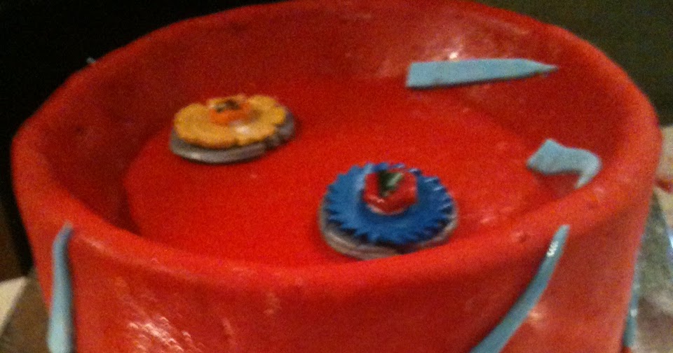 Frosted Insanity: Beyblade Cake