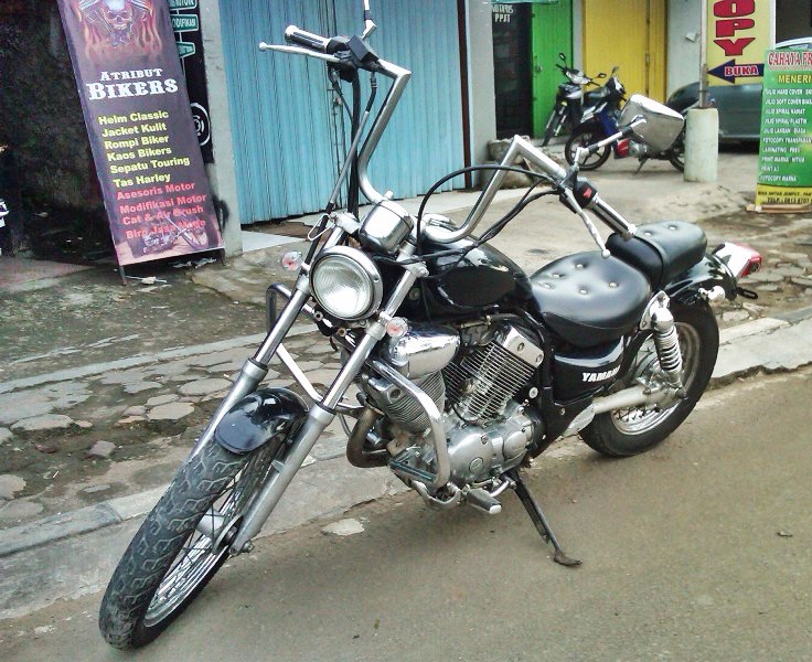 CLASSIC BIKERS SHOP: MOGE YAMAHA VIRAGO 600 CC Harga 21 JT NEGO