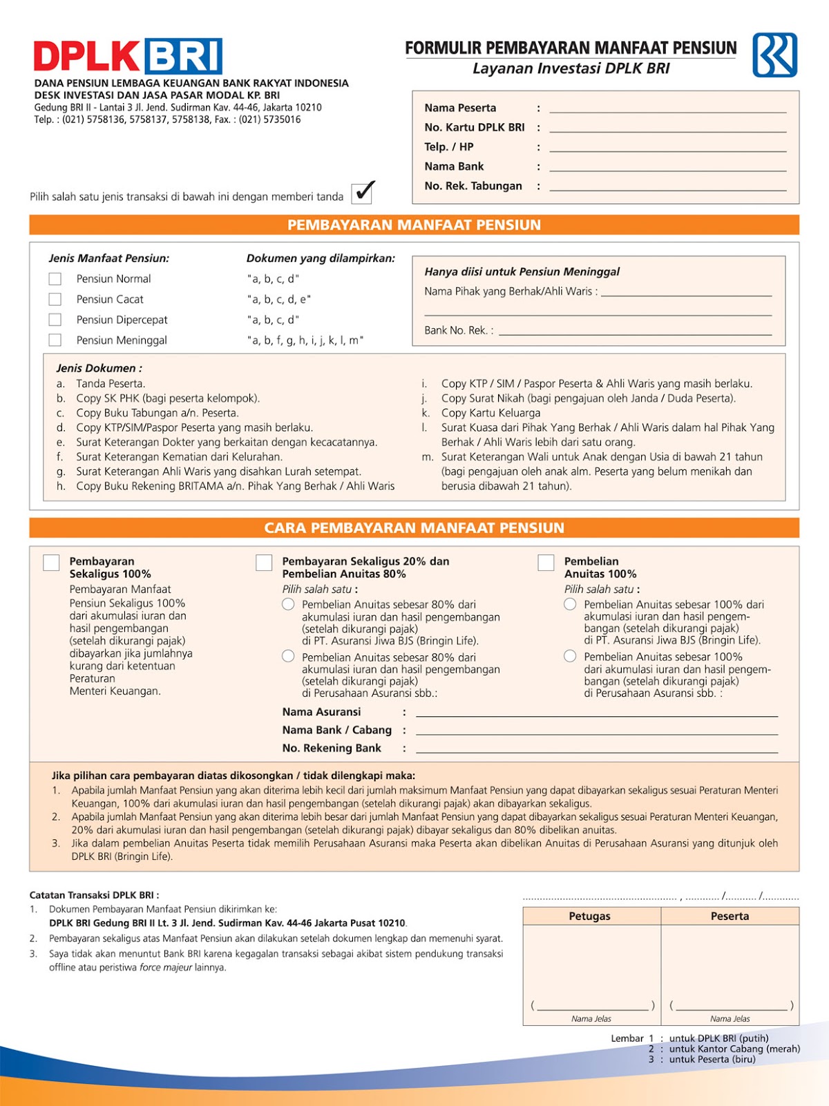 Formulir Kta Bank Bri : Cara Membuat Surat Sku Untuk Mengajukan Kur ...