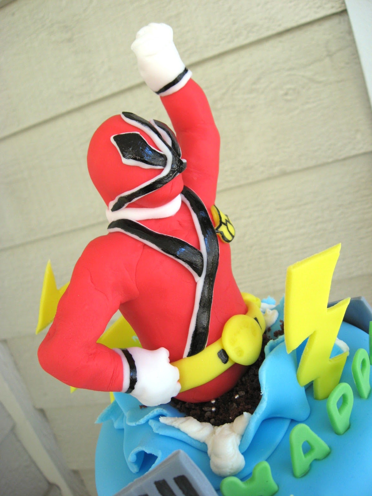 Cakeopolis: # 112 Power Rangers Samurai Birthday Cake
