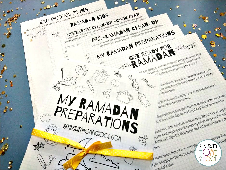 a muslim homeschool: Getting ready for Ramadan