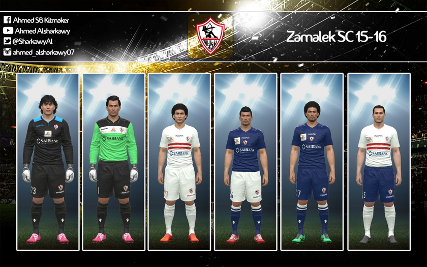 pes-modif: PES 2016 Zamalek SC FULL GDB 15-16 by By A 7 M E D SB
