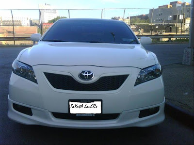 Modified Cars and Trucks: White Toyota Camry Modified