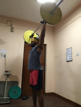 FactMug: Actor Arya doing gym workout with VJ Ramya