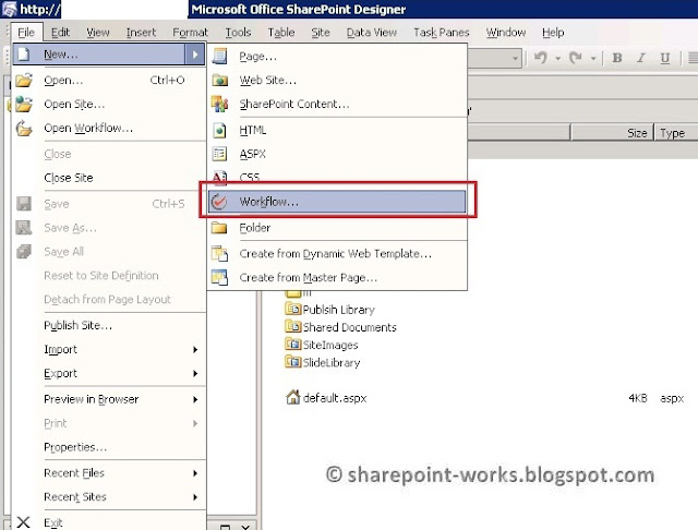 Workflow using SharePoint designer 2007 ~ Explore Microsoft 365