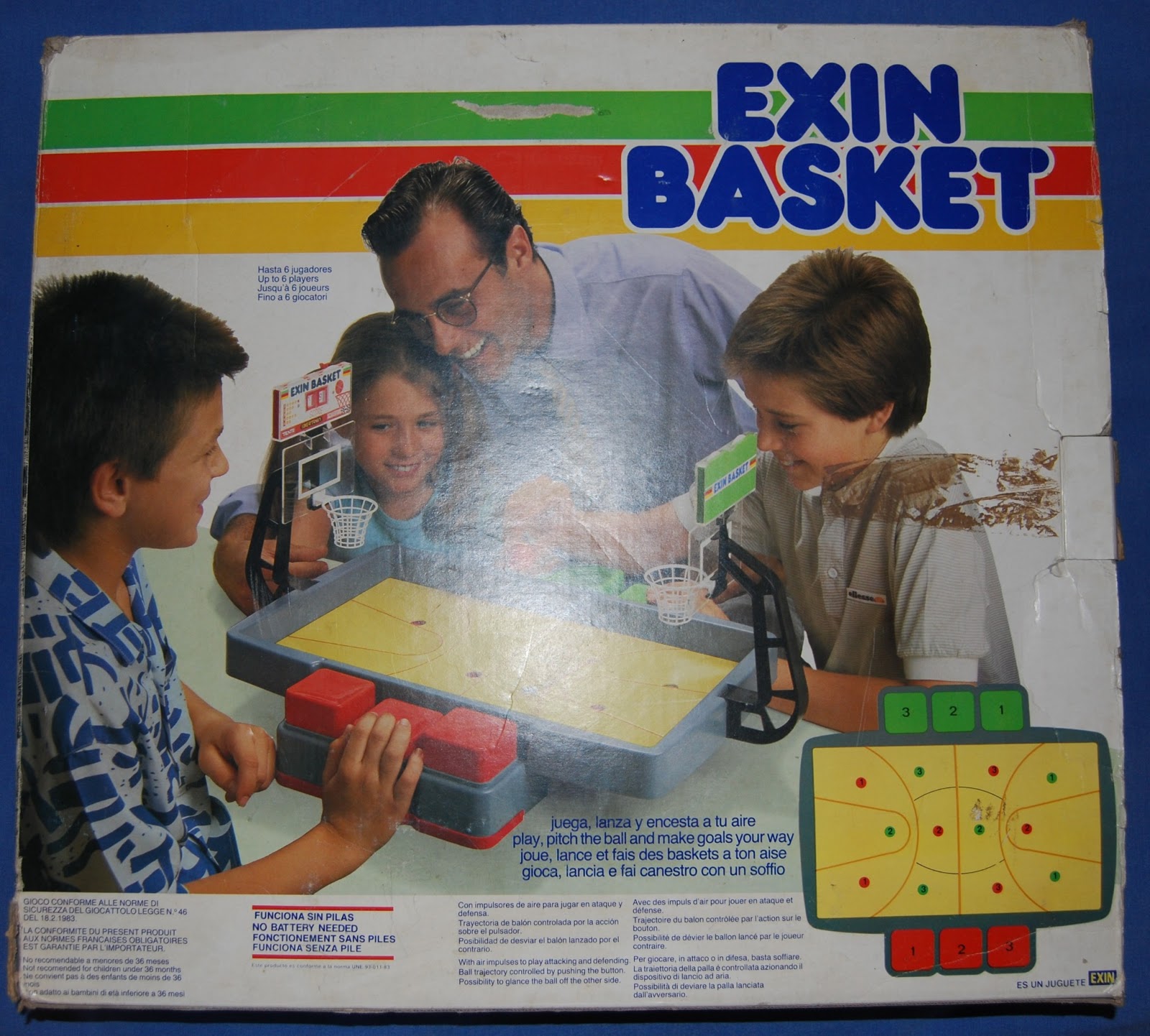MERCADILLO DE JUGUETES: EXIN BASKET