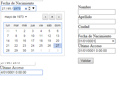 ASP.NET MVC. Plantilla de editor para fecha y hora - Píldoras .NET