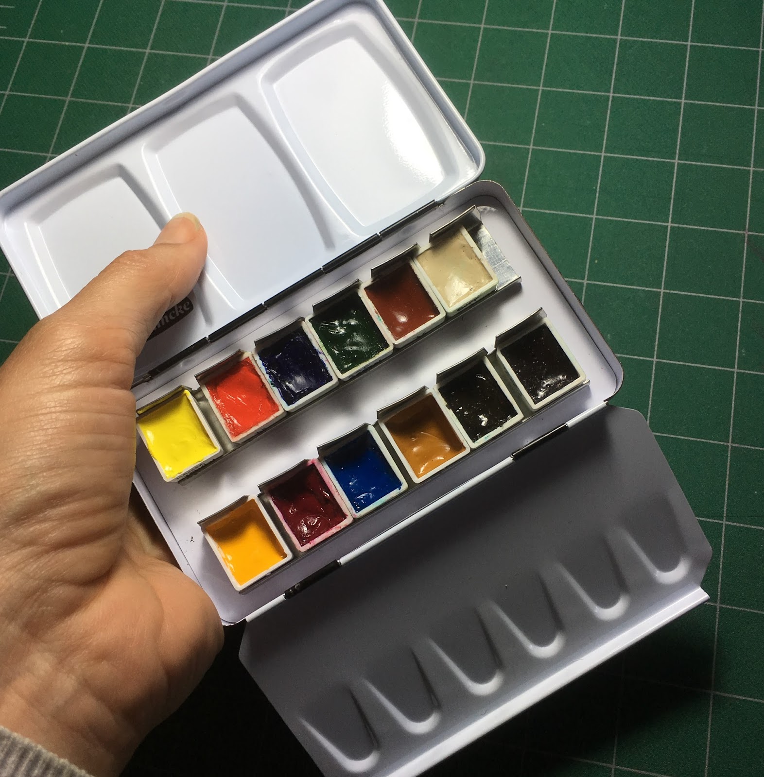 Jane Blundell Artist: An Urban Sketching watercolour palette with ...