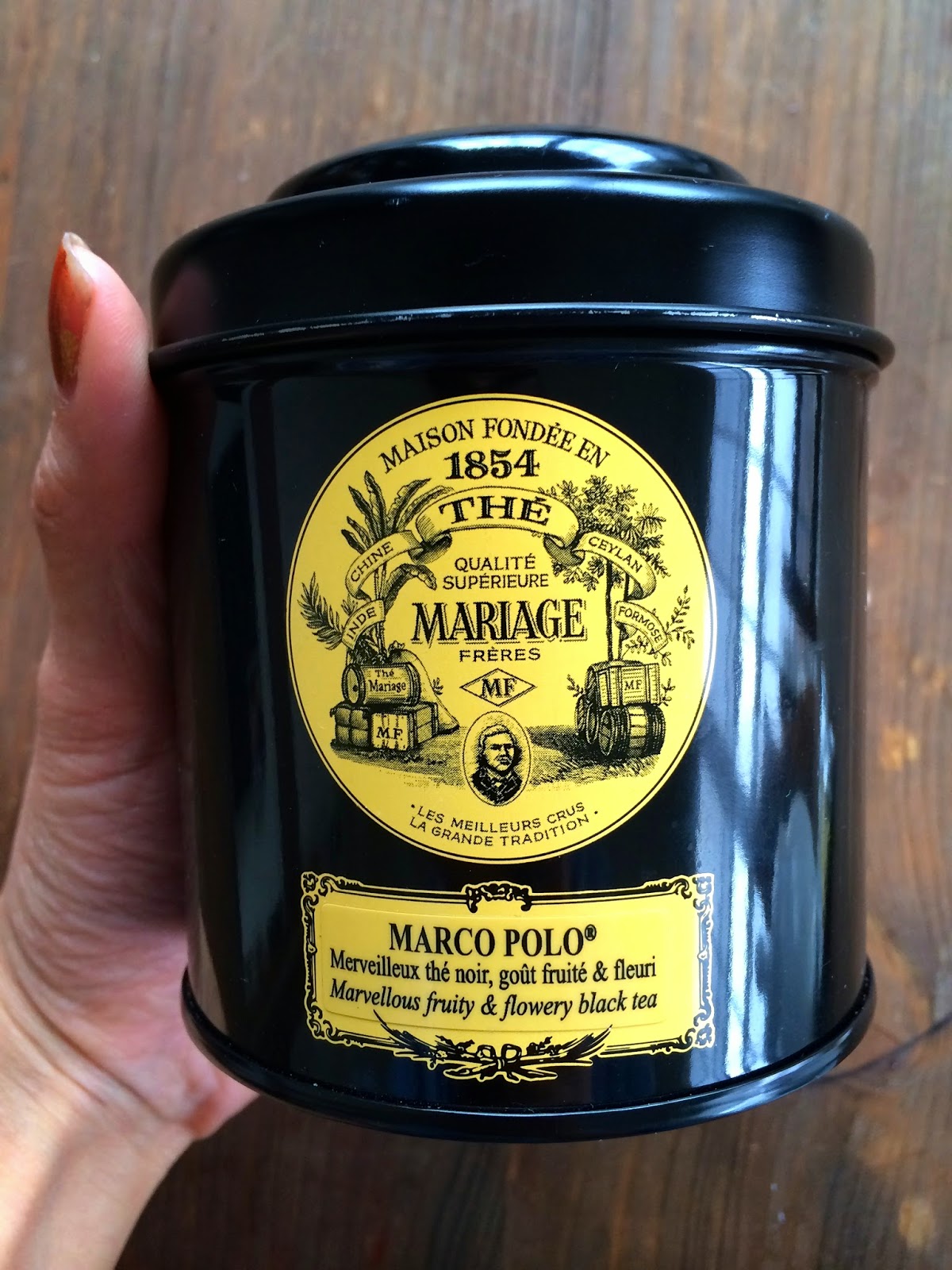 Handol Tearoom: Cocoa Cake and Marco Polo.