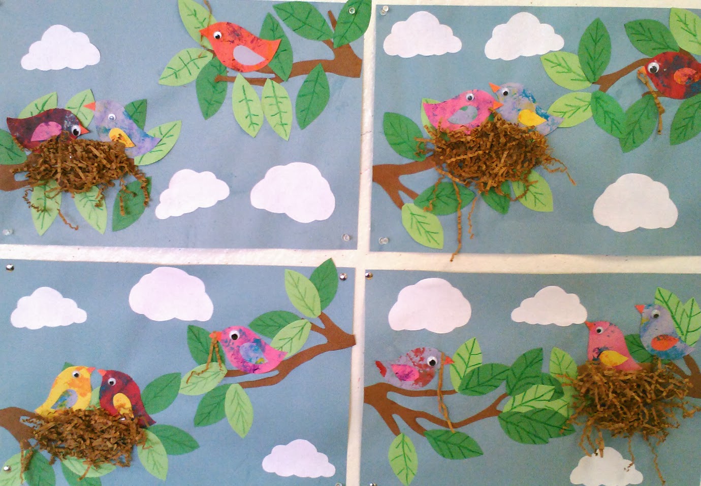 Krafty Kids DIY: DIY: Spring Bird Nest
