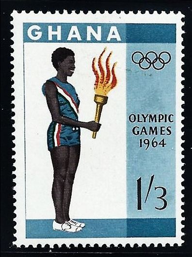 Collecting Olympic and Space Stamps: Olympic Torch Relay