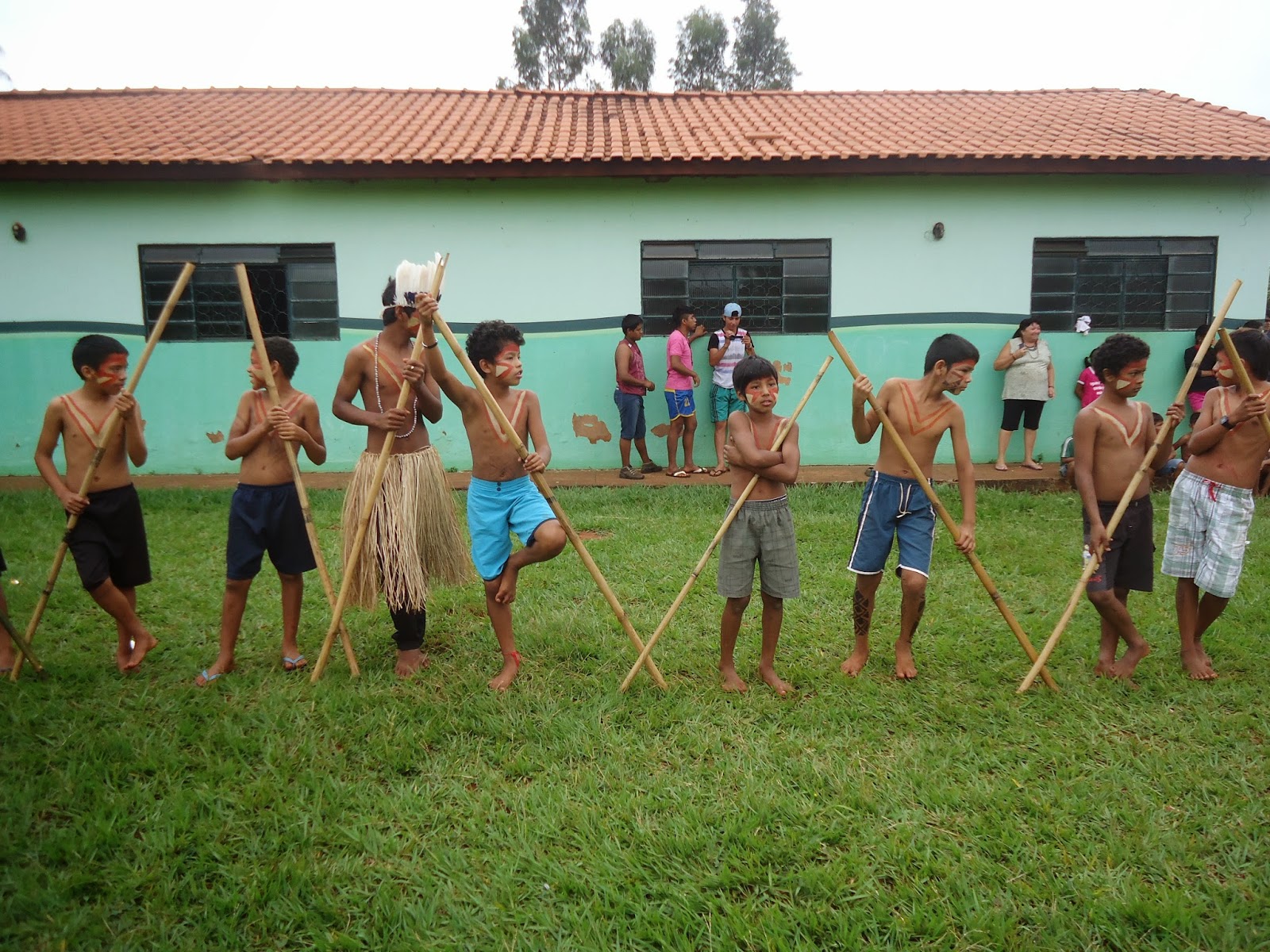 cultura : Índios terenas da Aldeia Buriti