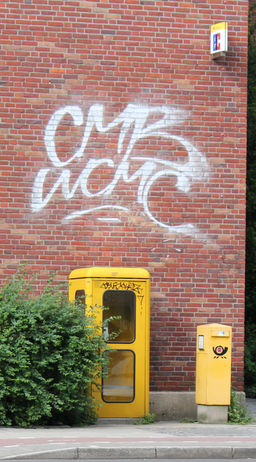 (West) German telephone boxes
