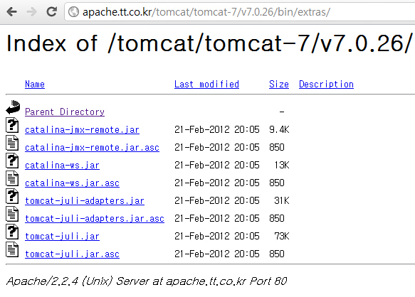 serivires: Tomcat 7.x & Log4j 연동하기 serivires: Tomcat 7.x & Log4j 연동하기