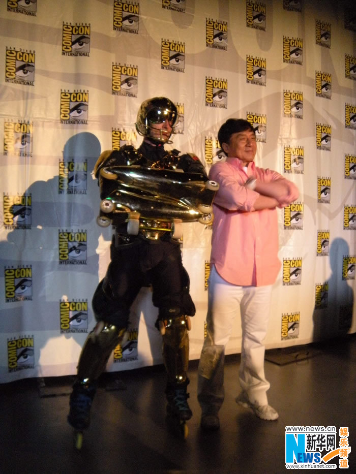 China Entertainment News: Jackie Chan introduces new film at Comic-Con