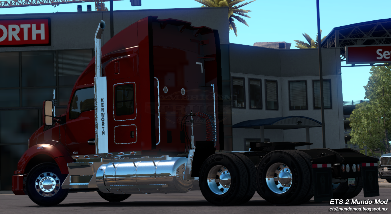 (Tractocamión ATS) Kenworth T880 - ETS 2 Mundo Mod