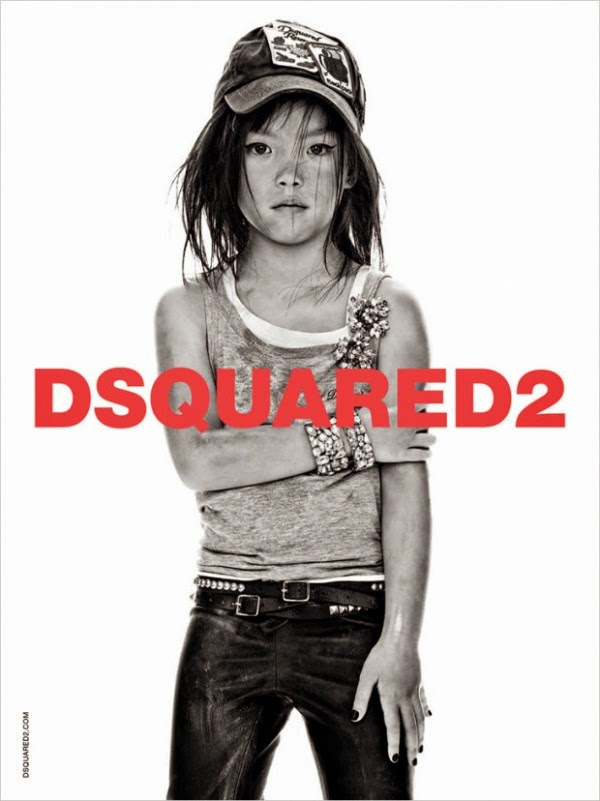 Dsquared2 Kids Campaign Spring/Summer 2014