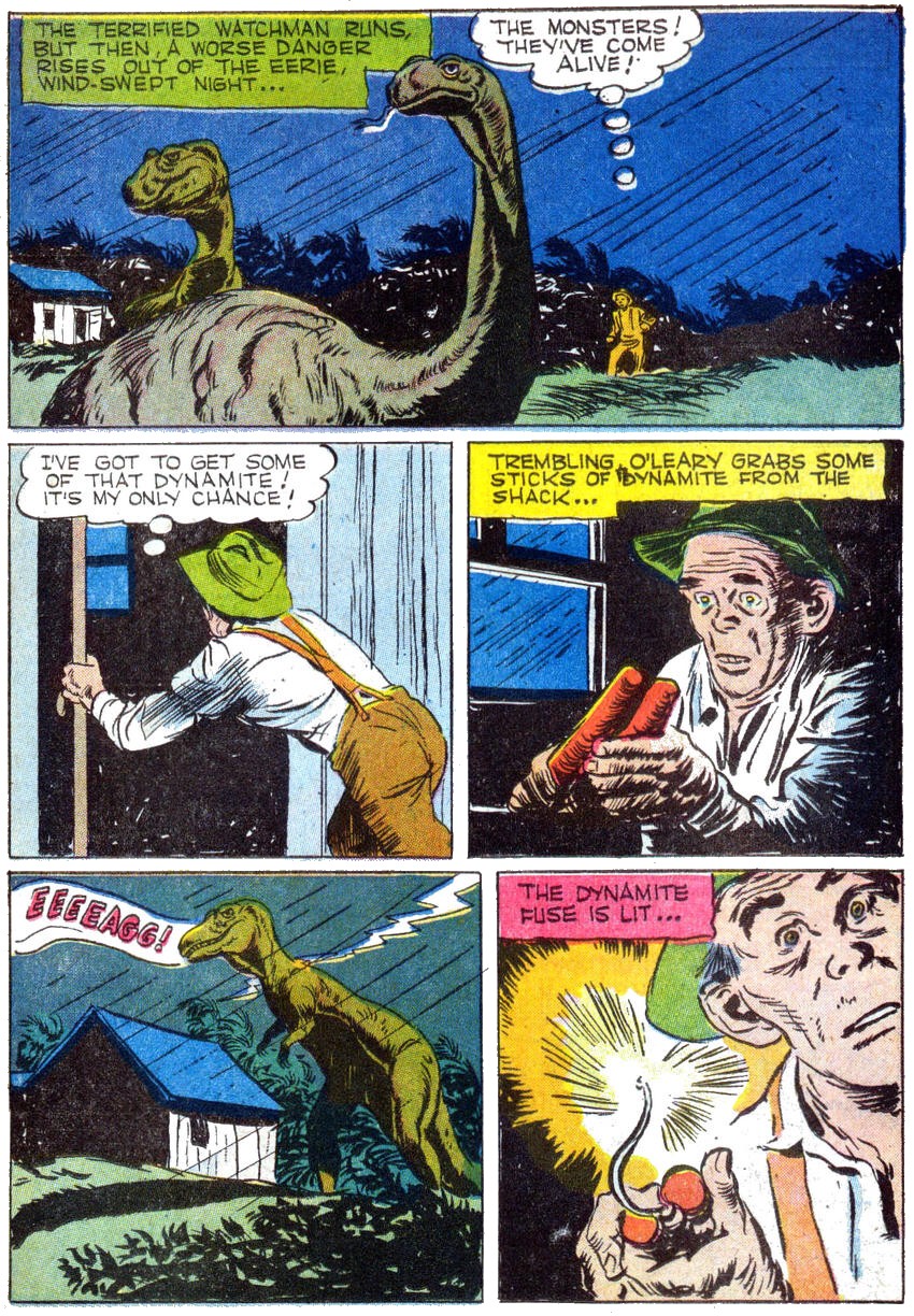 Pappy's Golden Age Comics Blogzine: Number 1160: Jesse Marsh's Dinosaurus!