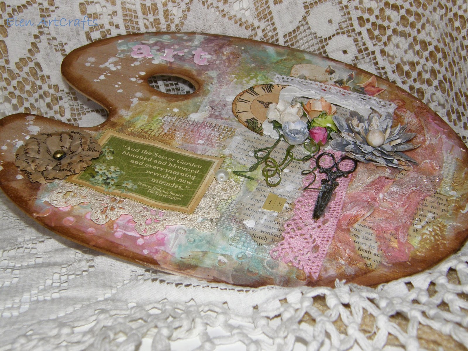 Elen ArtCrafts: ART palette!!!