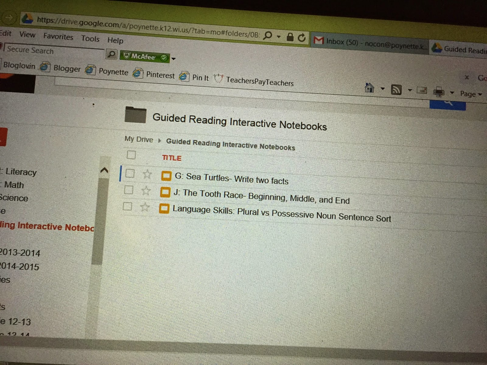 Firstie Favorites: Interactive Notebooks for Guided Reading