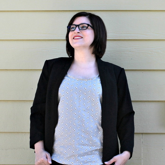 Snippets of Sweetness: Grey Eyelet Wiksten Tank