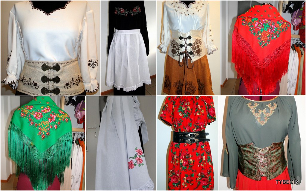 stroje góralskie: Tybecik - stroje góralskie, regionalne