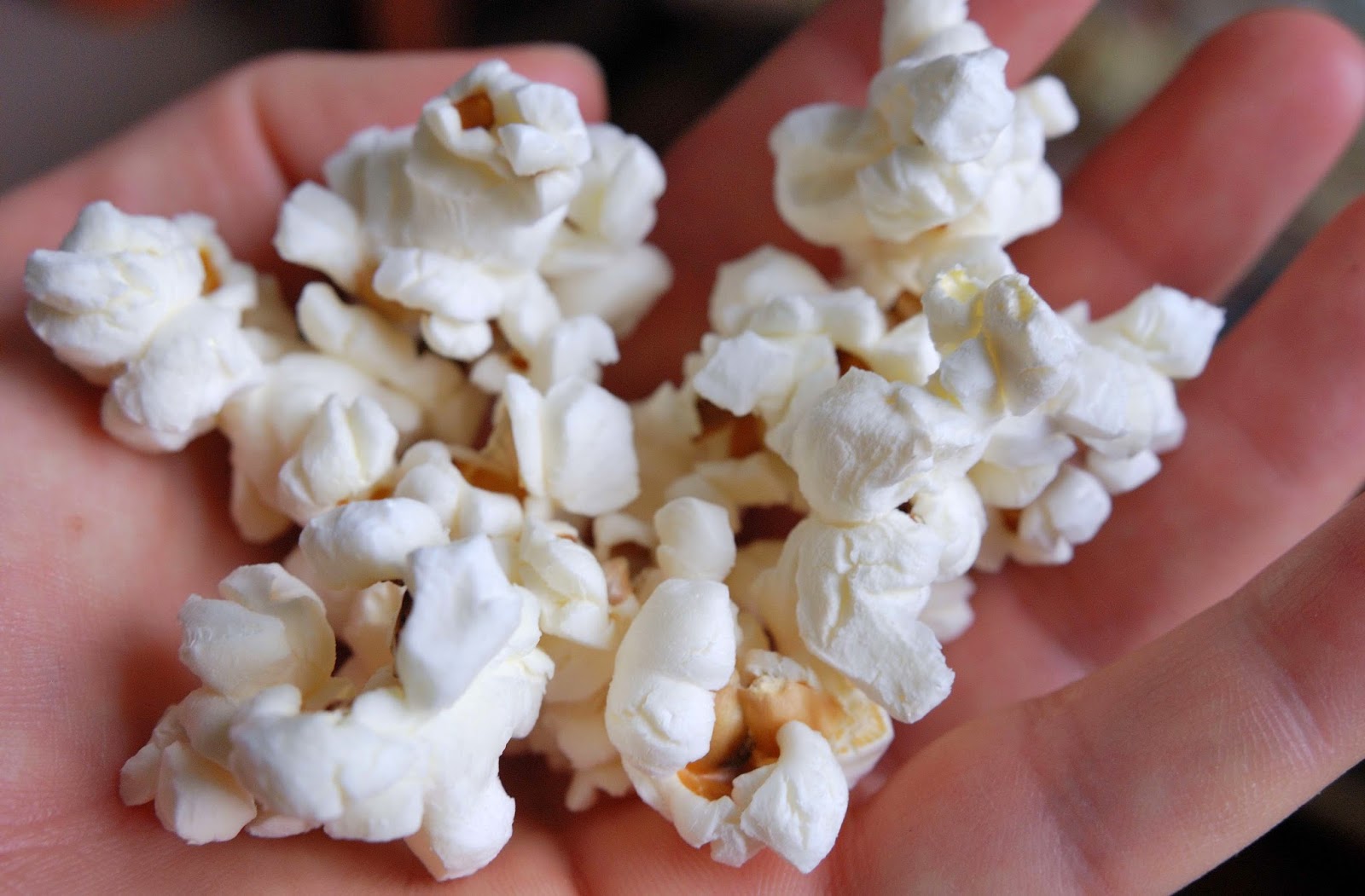 Pauline à la crème anglaise: Homemade toffee popcorn