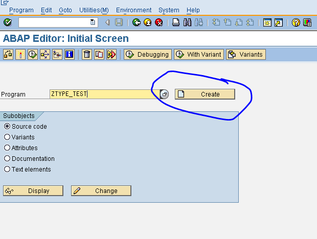 SAP TECH: Global Class : Types