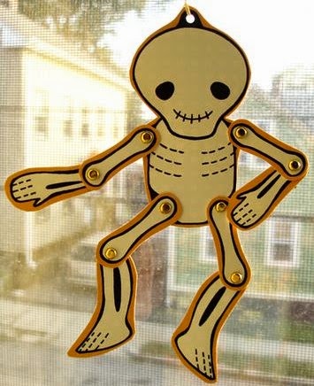 Cute Printable Paper Skeleton | Tektonten Papercraft