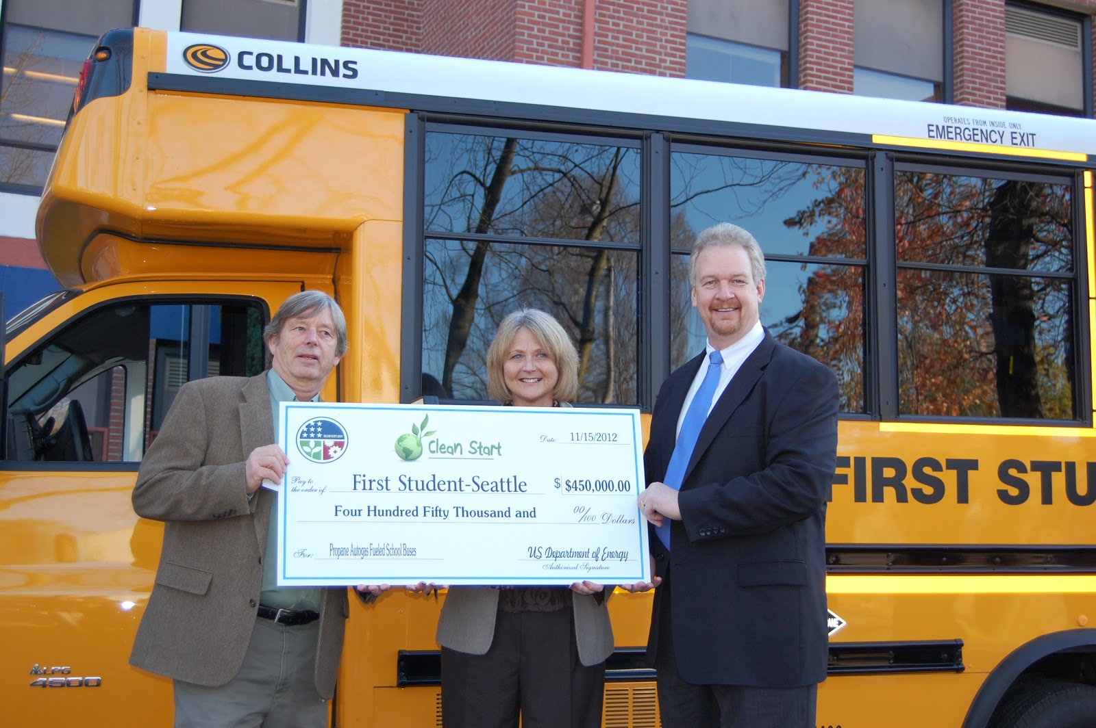 CleanFUEL USA: CleanFUEL USA and Collins Bus Corporation Deliver More ...