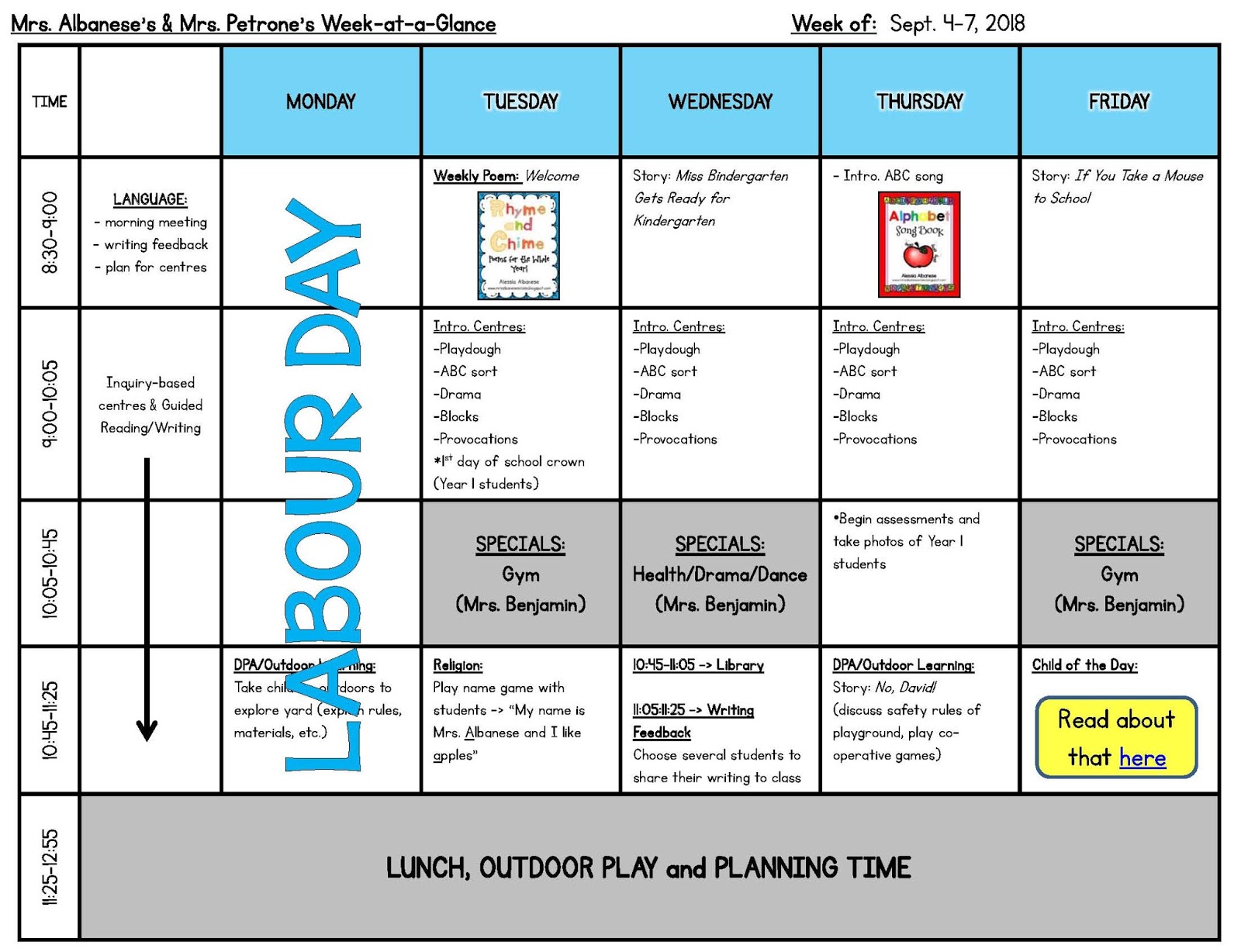 Back to school - Week 1 (with lots of FREE downloads) | Mrs. Albanese's ...