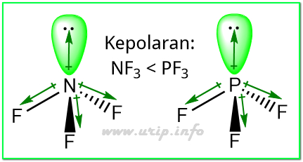 Cara Membandingkan Kepolaran Molekul Diatomik dan Poliatomik - Gudang Soal