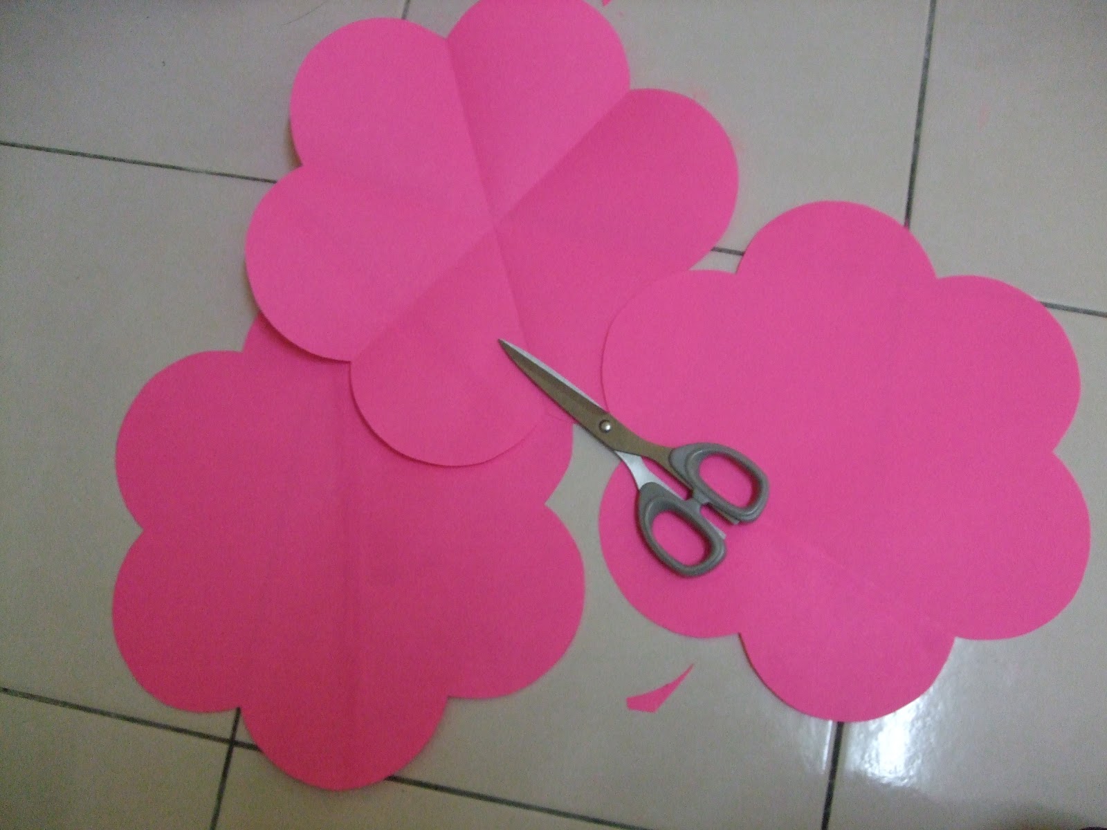 Bunga & Langit: Tutorial : paper flower