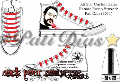 Converse All Star Customizado - Rock Your Converse!: Renato Russo e sua ...