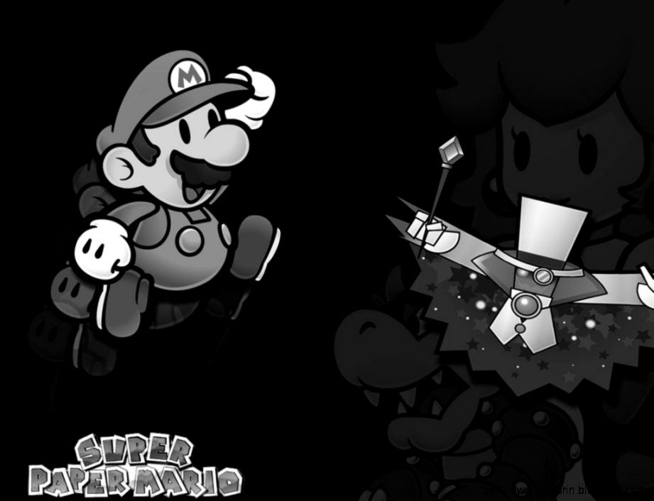 Super Mario Black Wallpaper | Best HD Wallpapers